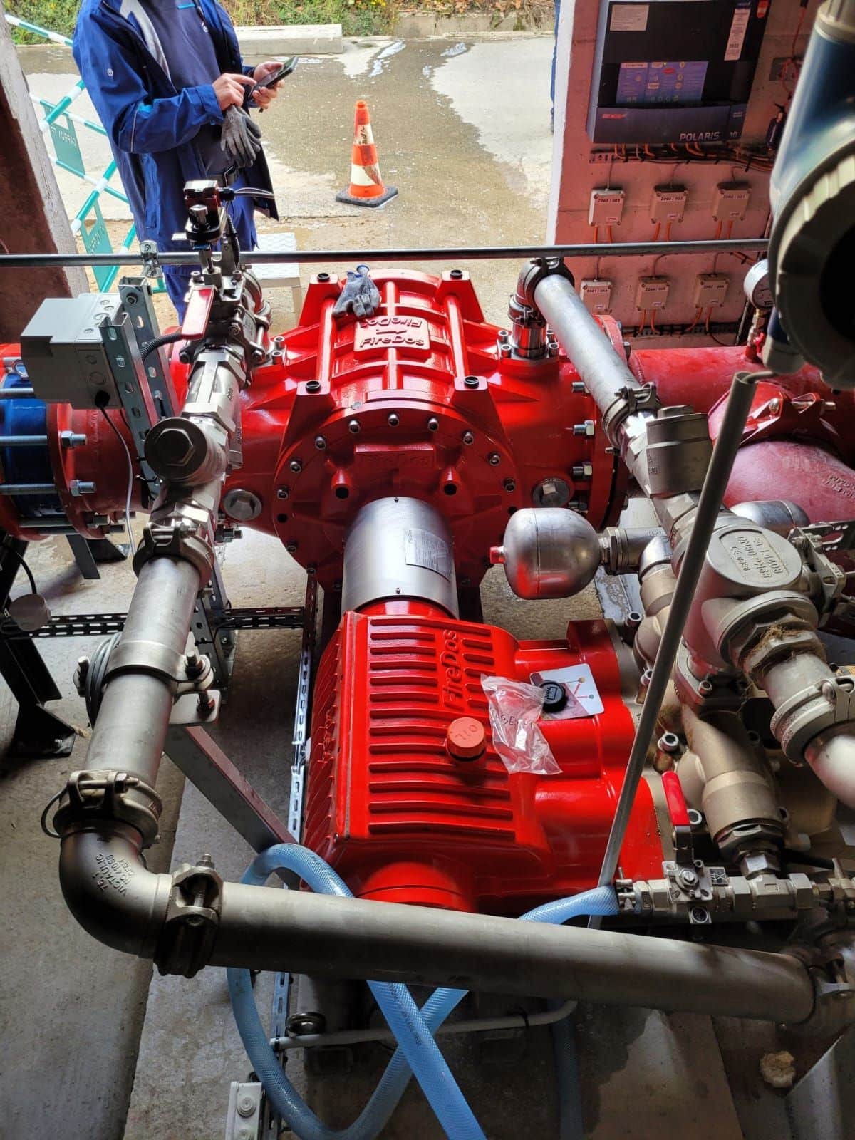 Extinction incendie par mousse haut foisonnement avec un FireDos ...